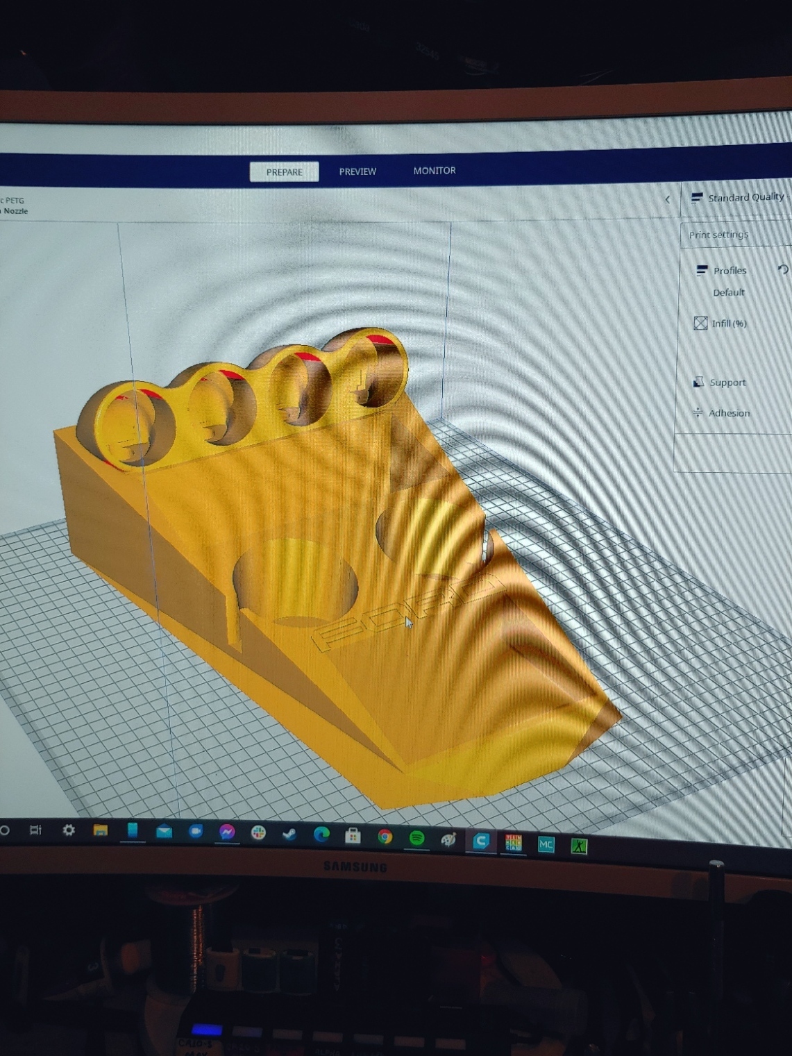 STL file center console with cup holders and gauge pod 👽 ・3D print ...