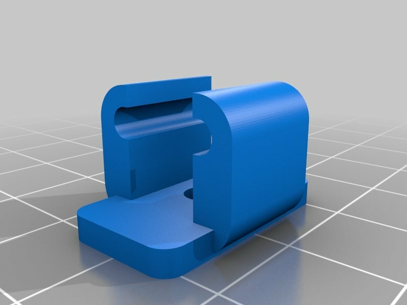 Free STL file Customizable curtain rod clip 🪞・3D printing idea to ...