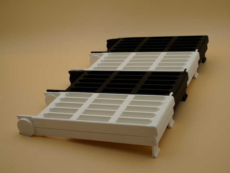 🏠 Modular plate rack・Free STL File for ・Cults