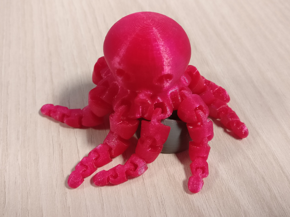3D printable Cute Mini Octopus・Cults