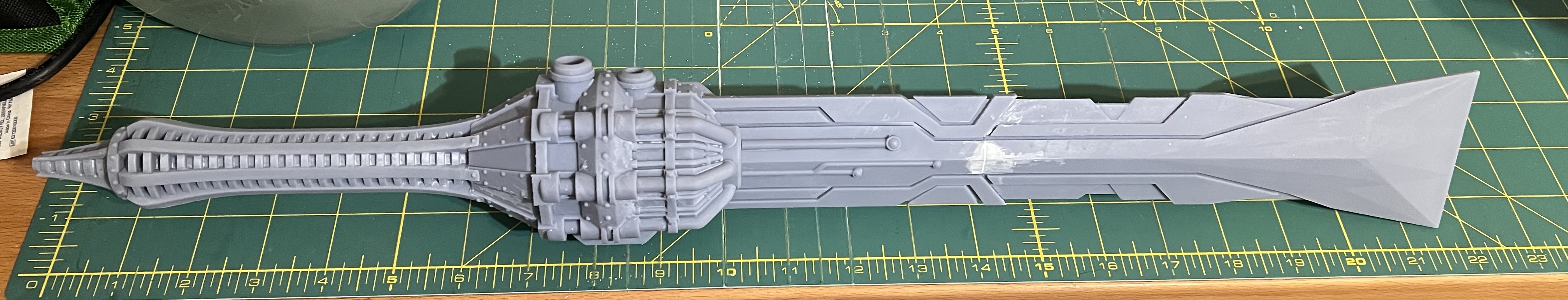 🪐 4th Planet Battleduke Judiciar Style Power Sword・ 3D File for ・Cults