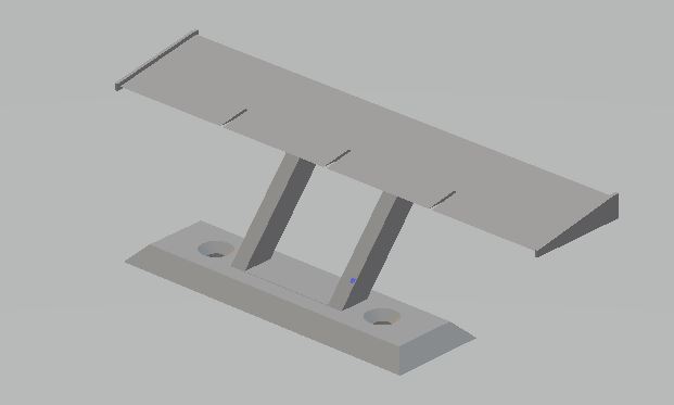 Free STL file Car wing 🚗 ・3D print object to download・Cults