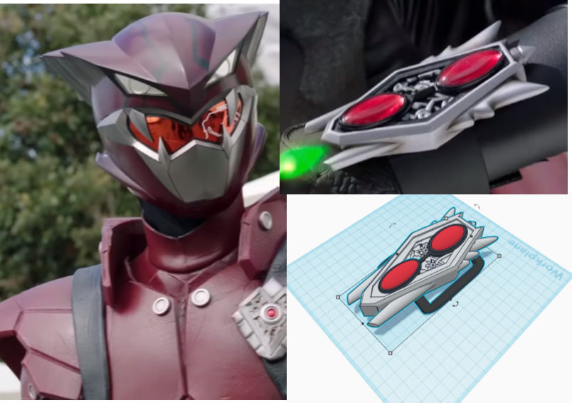 📱 Power Rangers Beast Morphers Go Buster Cybervillain Blaze Morpher ...