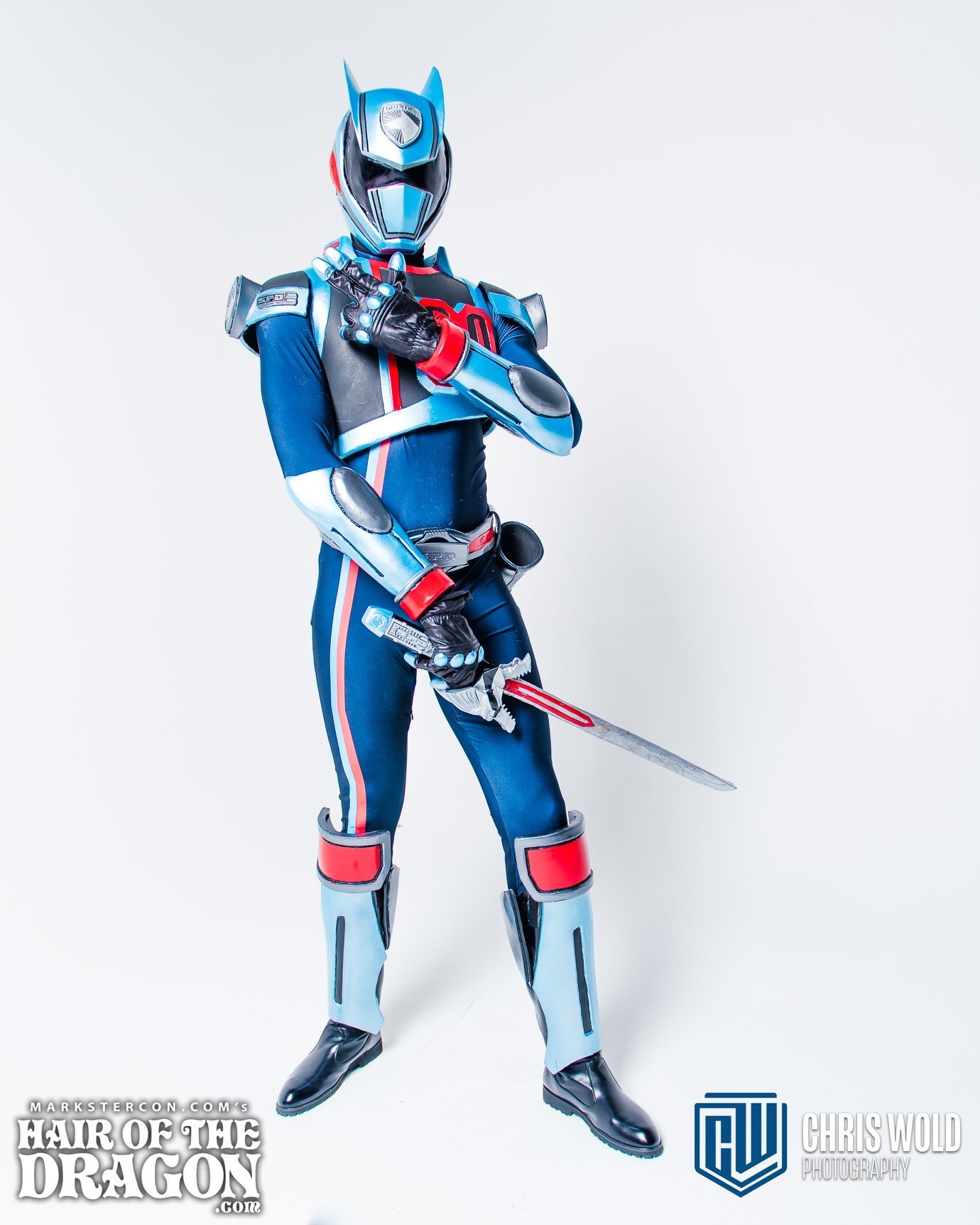 3D print Power Rangers SPD Dekamaster-Shadow Ranger Dekasword/Shadow ...