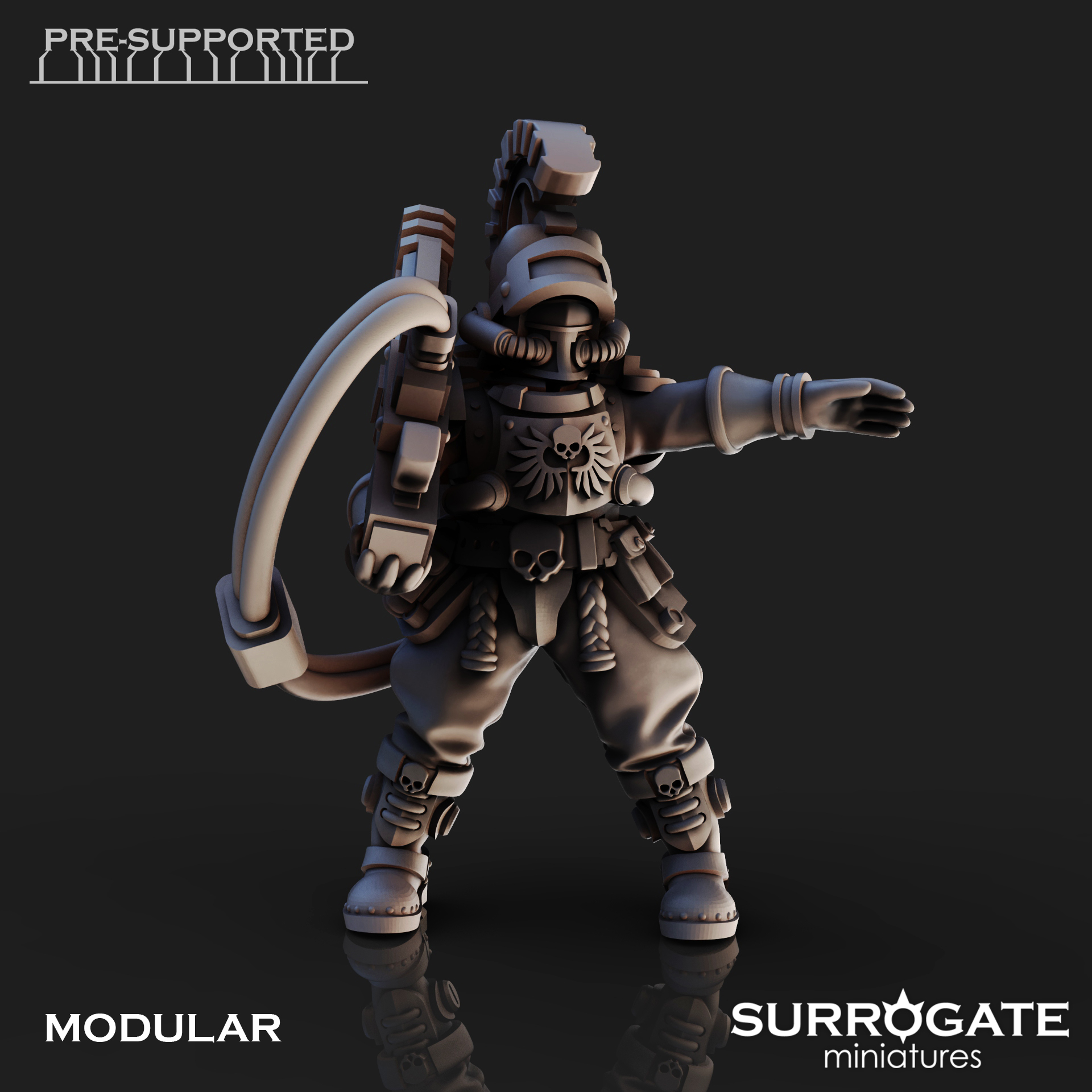 💂 Hurricane Prime, Surrogate Miniatures September Release・ 3D File for ...
