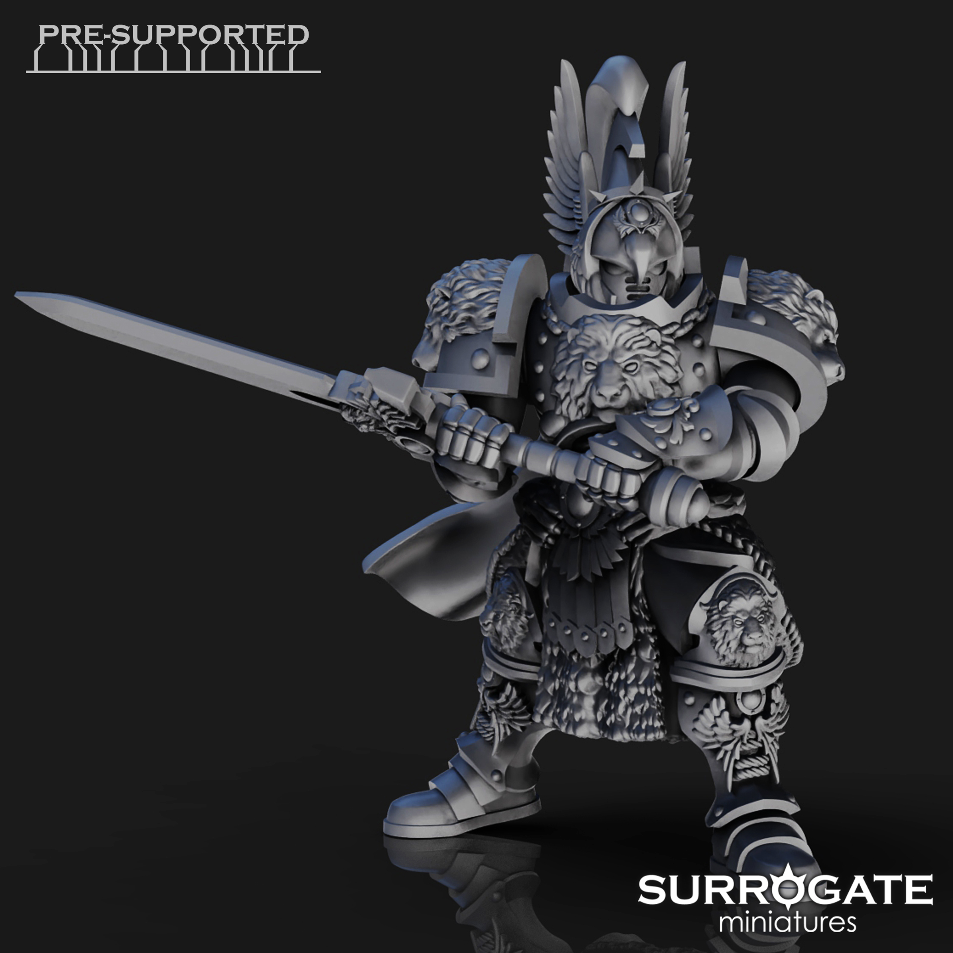 🎲 Magnus "The Untamed" Praetorian Blade Master, Surrogate Miniatures ...