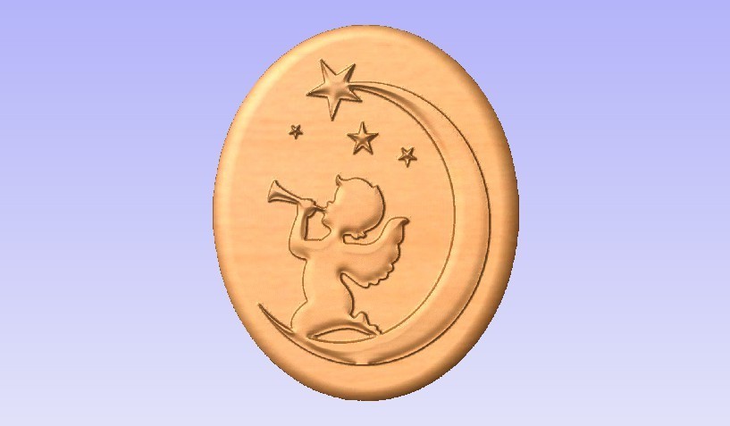 Free STL file Moon 🌙 ・3D printing idea to download・Cults