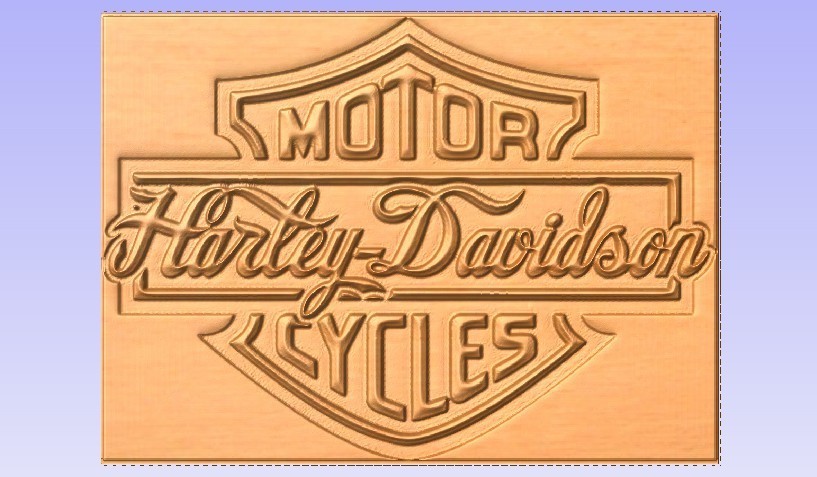 Free STL file Harley Davidson Sign 🏍️ ・3D print design to download・Cults