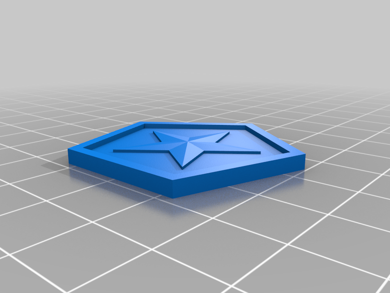 Free STL file Customizable Star Coin ⭐ (SCAD)・3D printing model to ...