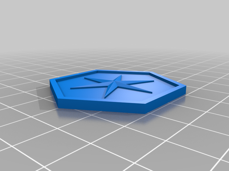 Free STL file Customizable Star Coin ⭐ (SCAD)・3D printing model to ...