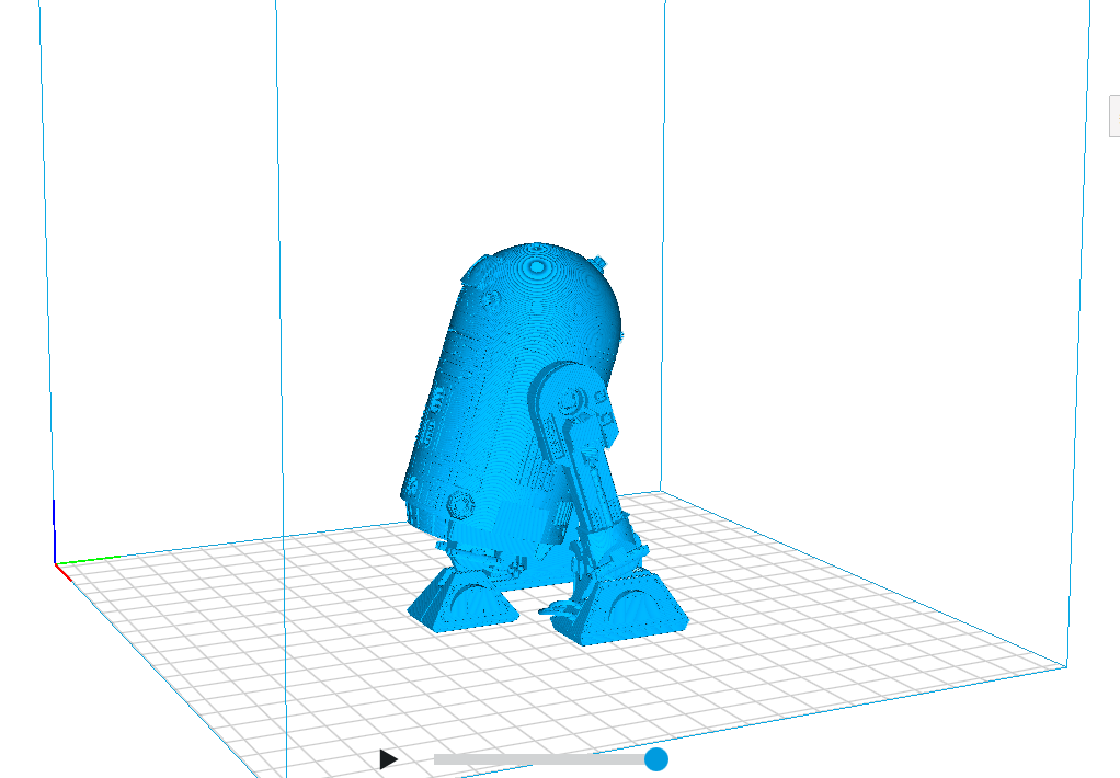 🤖 r2d2 starwars・ STL File for ・Cults