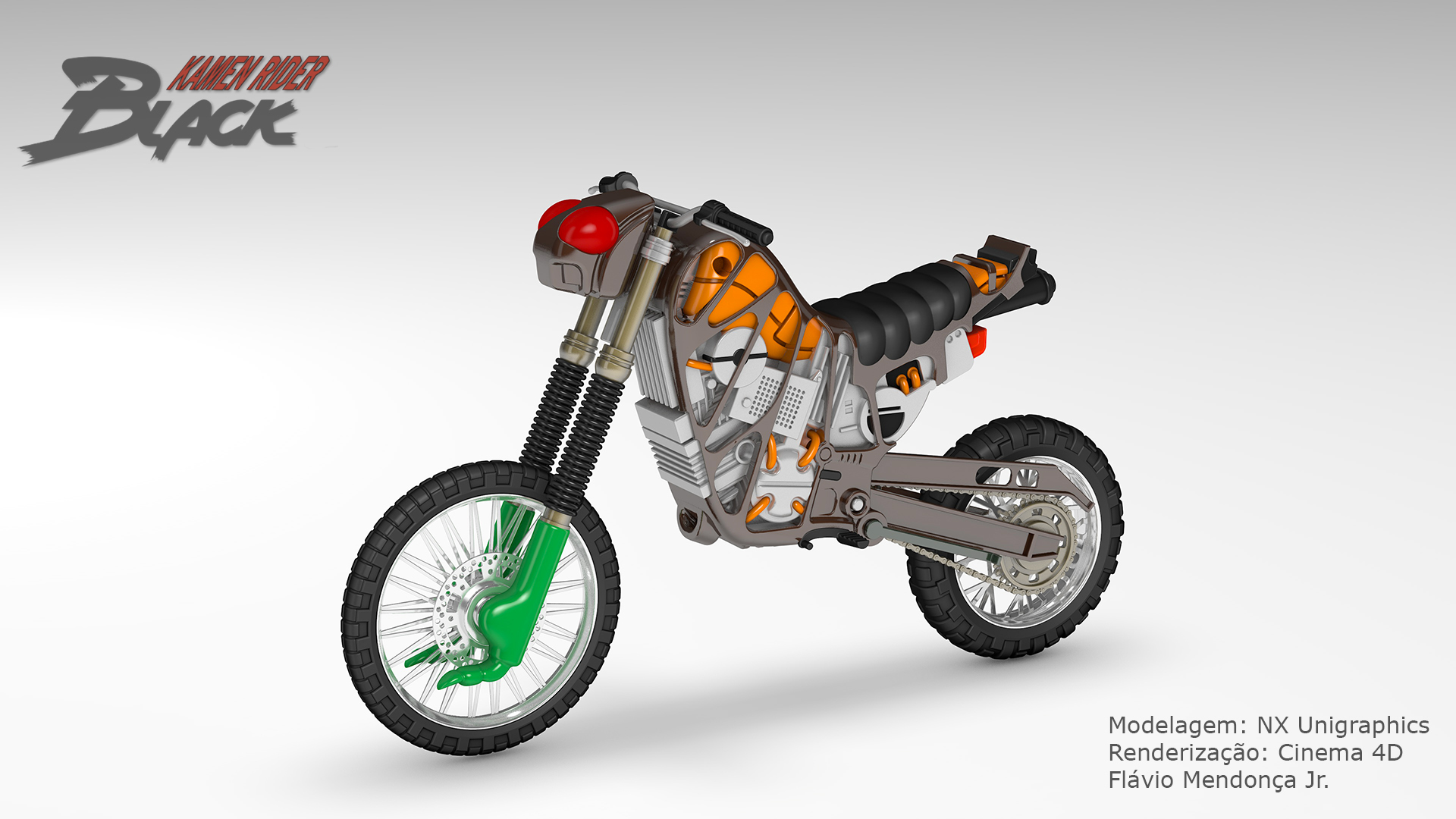 STL file Kamen Rider Black - Battle Hopper 🇯🇵 (OBJ)・3D print design to ...