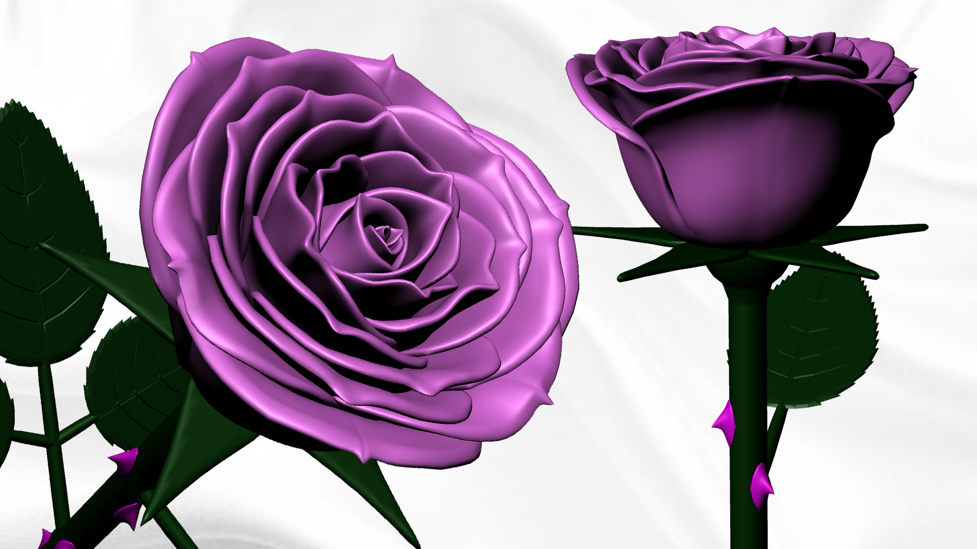 Rose | 3D Printable Rose ©・ STL File for 3D printing・Cults