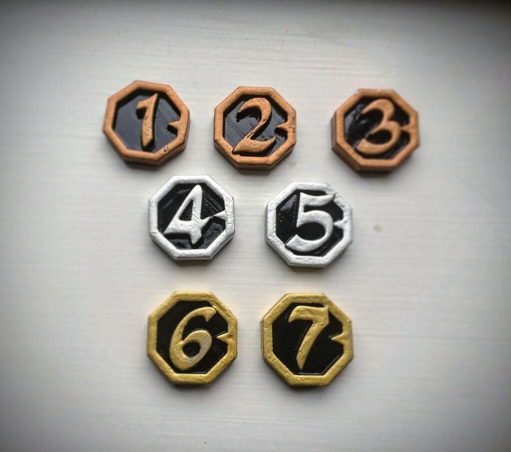 3D print Dungeons and Dragons D&D Battle Tokens・Cults