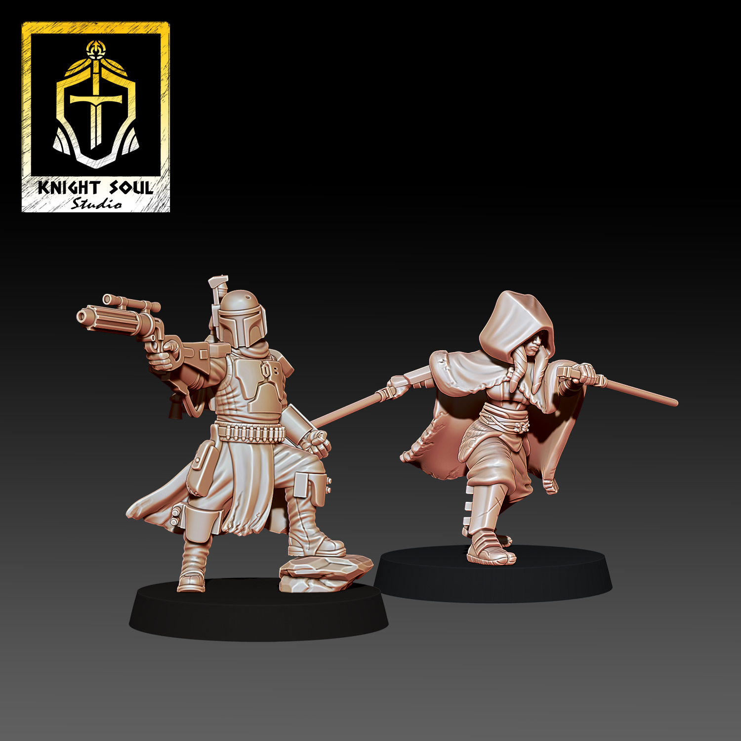 STL file OUTLAW PACK ⭐・Model to download and 3D print・Cults