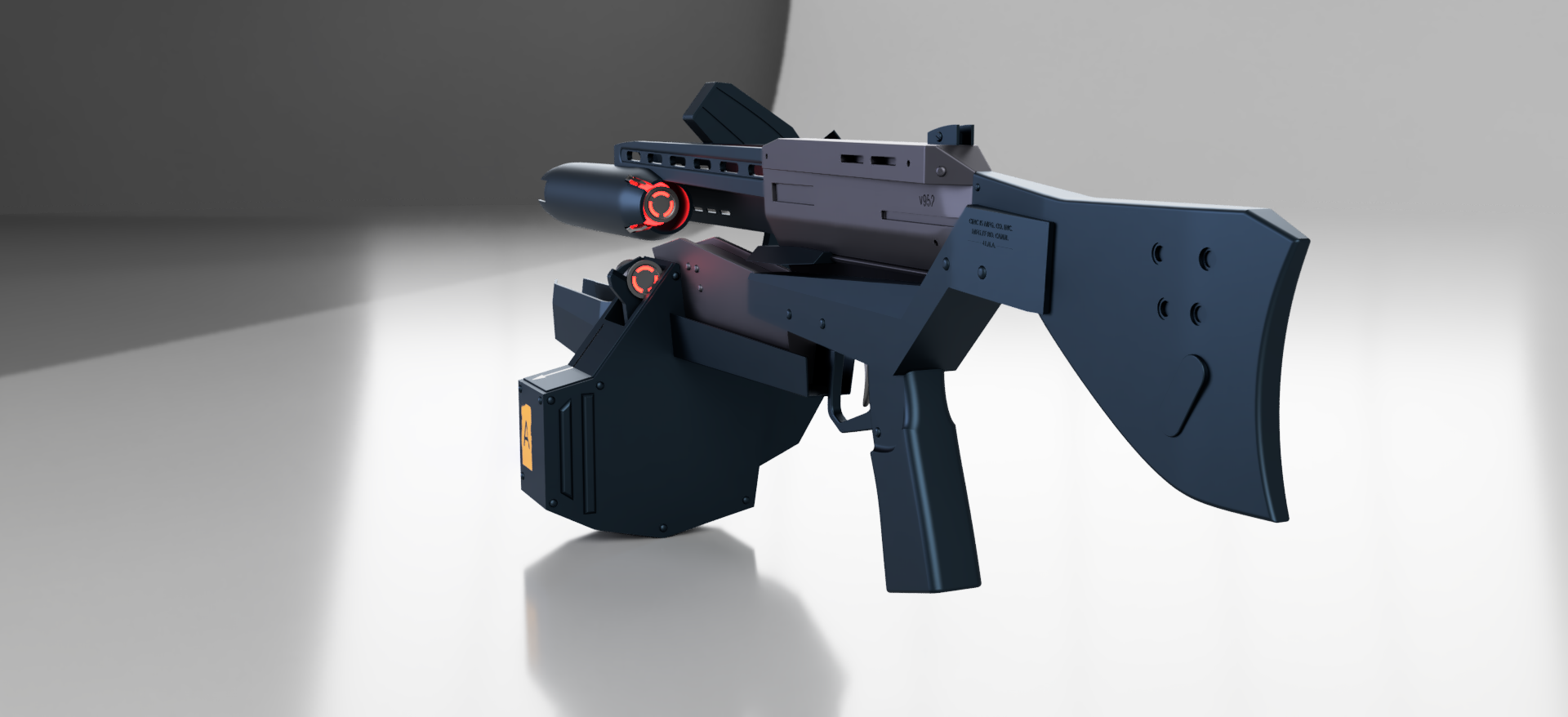 3D file Overwatch Standard Issue Pulse Rifle 🔫 ・Model to download and ...