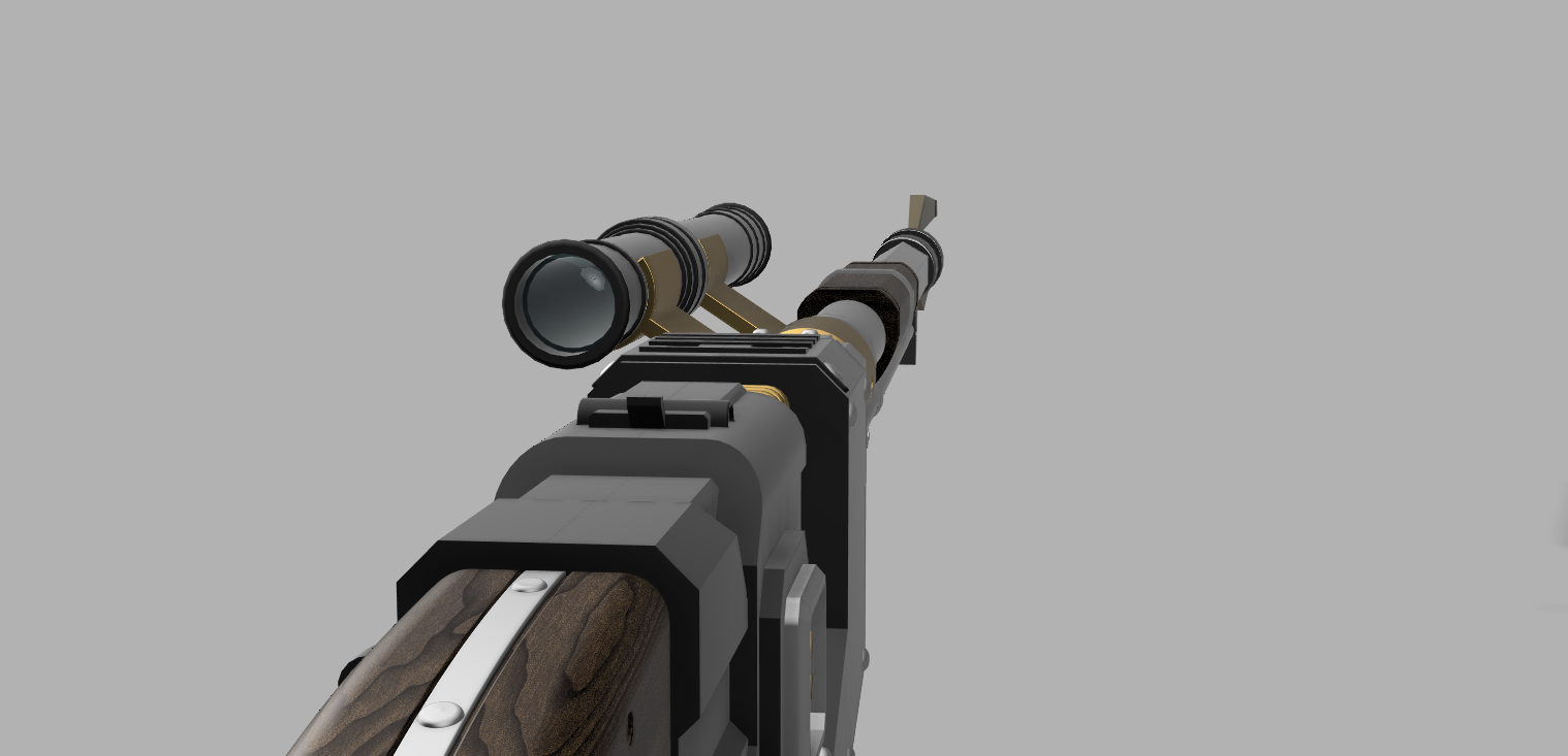 ⭐ Amban Rifle The Mandalorian・ 3D File for ・Cults