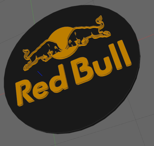 Файл STL red bull 🐂 ・Дизайн 3D-печати для загрузки3D・Cults