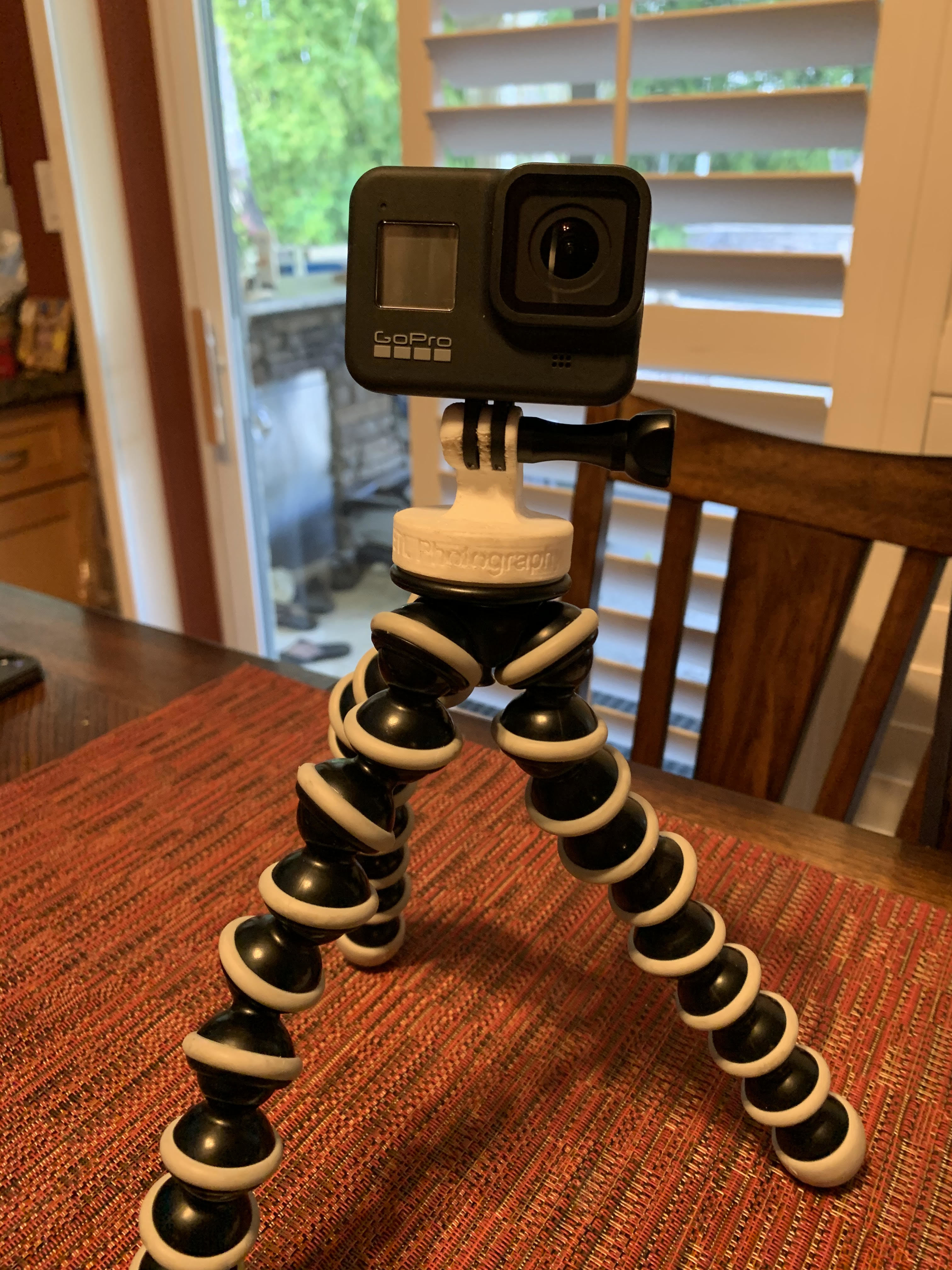 STL file GorillaPod GoPro Mount 📷 ・3D print object to download・Cults