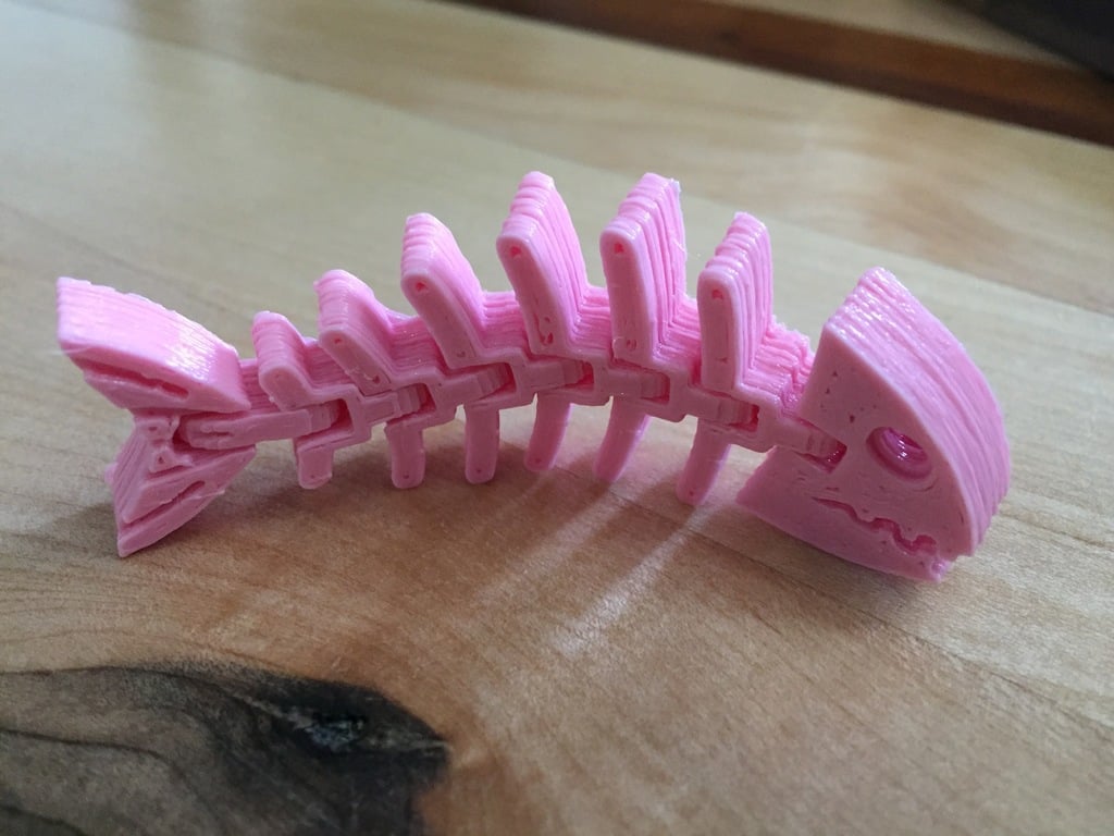 3D printing Fish Fossilz・Cults