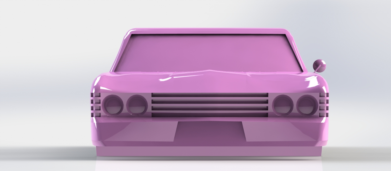 STL file 1967 Chevrolet Impala 🚙 ・Model to download and 3D print・Cults