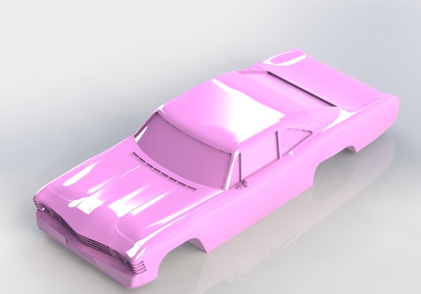 STL file 1967 Chevrolet Impala 🚙 ・Model to download and 3D print・Cults