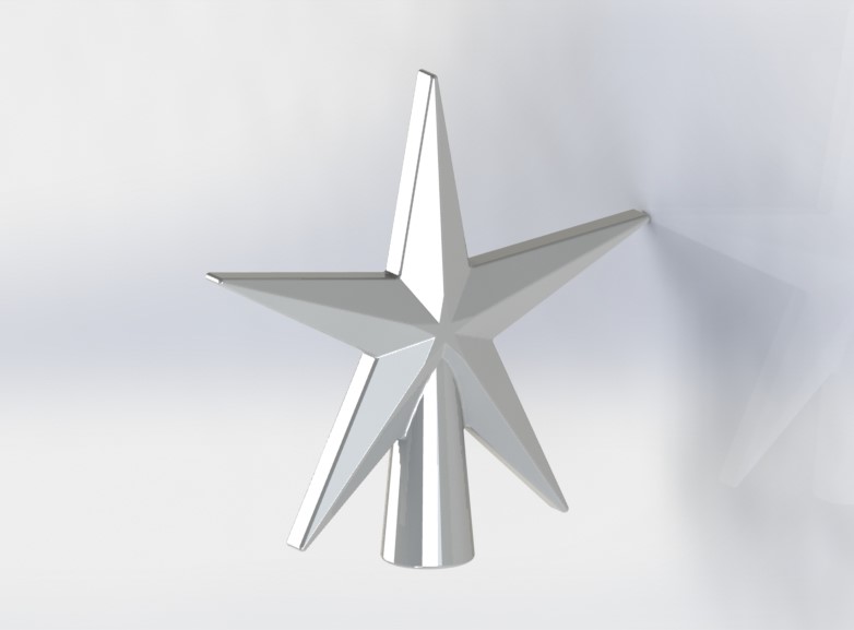 STL file Christmas Star 🎄 ・3D printing template to download・Cults