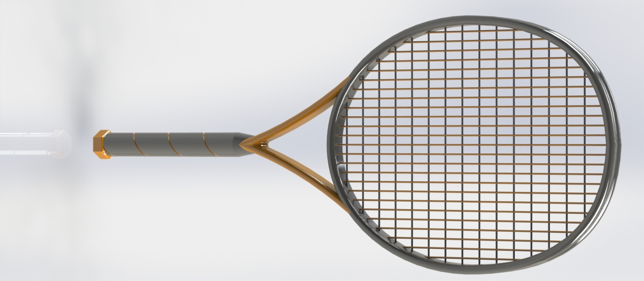 🎾 Tennis racket・Free STL File for ・Cults
