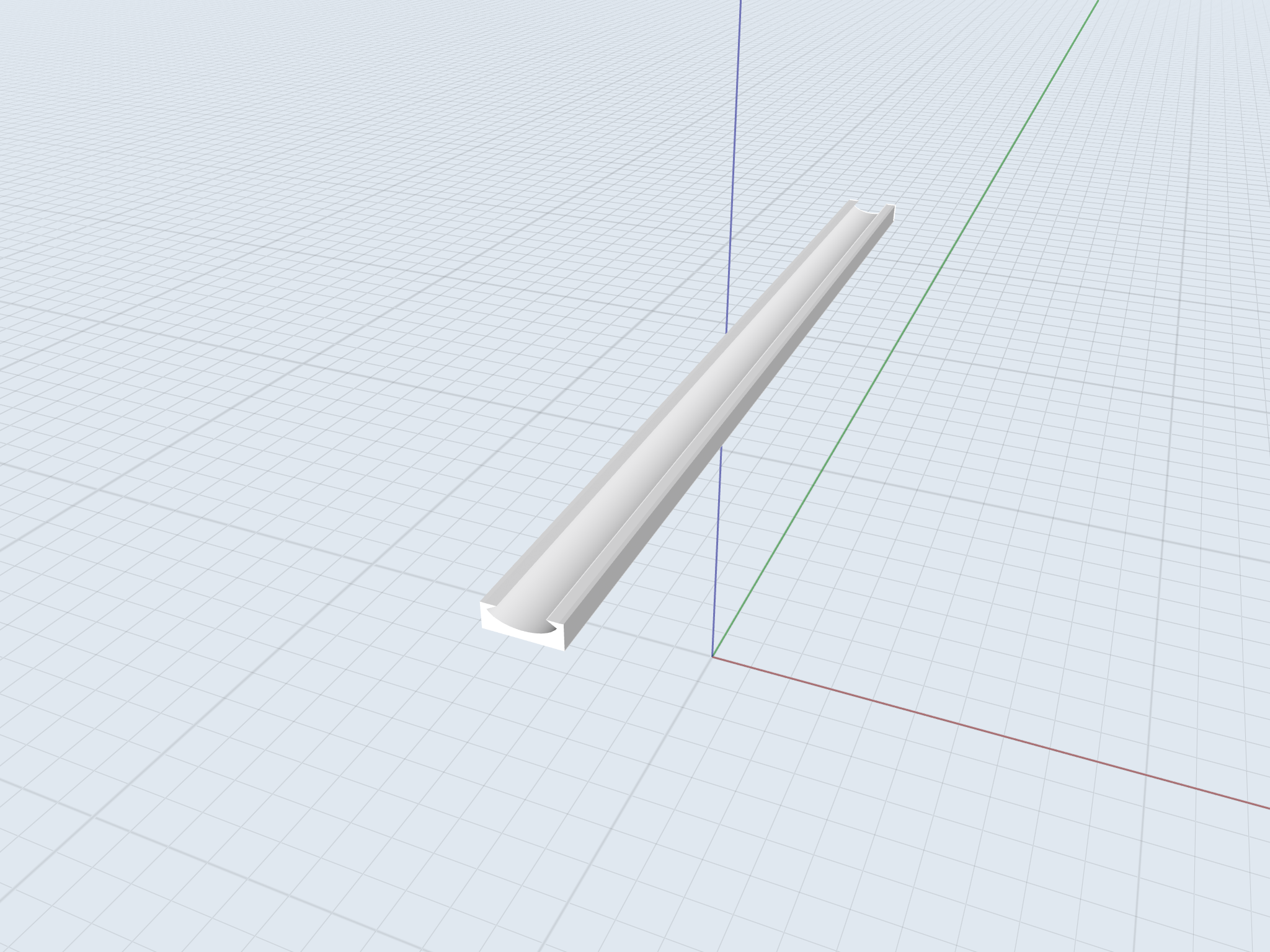 Archivo STL gratis Riel tira led de 20 0 30cm 🪞 ・Plan para descargar y ...