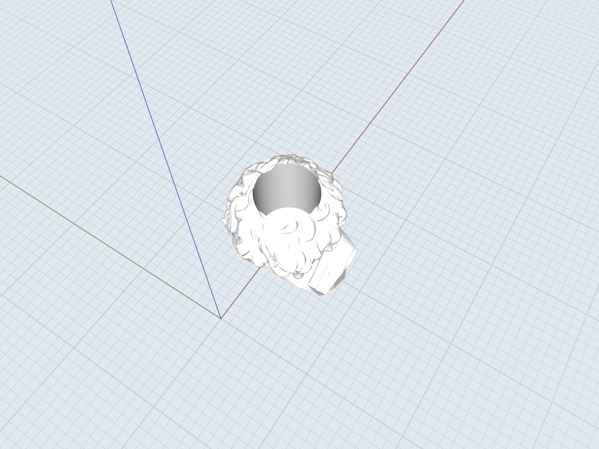 STL file Michelangelo's David Pen ️ ・Design to download and 3D print・Cults