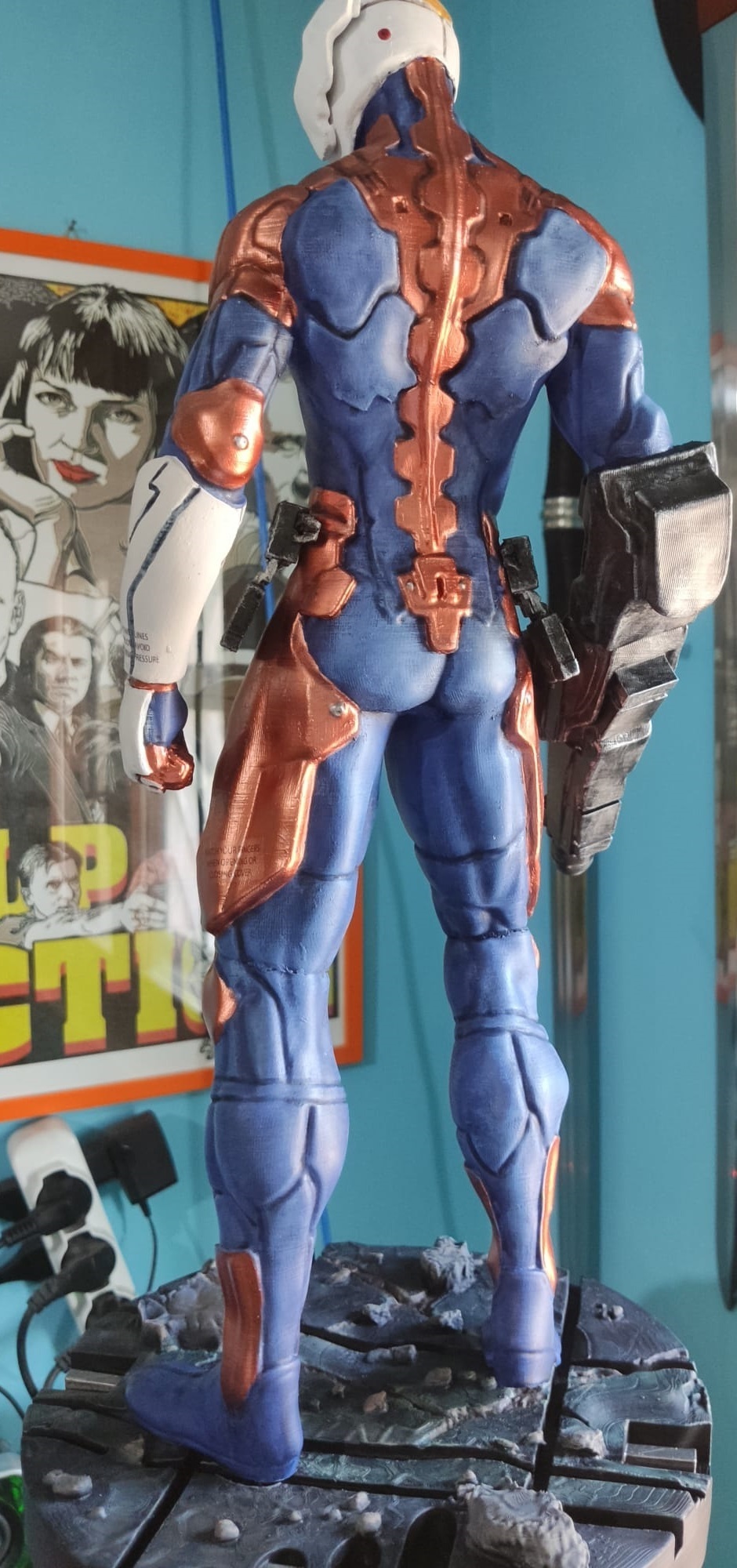 3D printer Cyborg Ninja Metal Gear • made with Flashforge Guider 2S ...