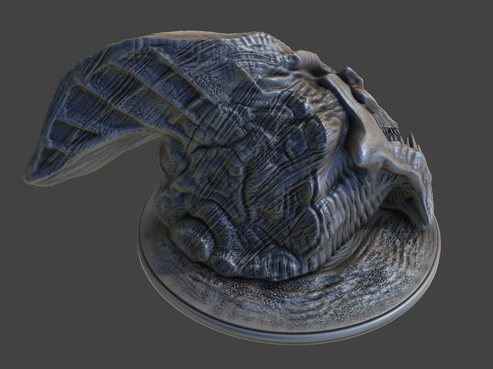 3D file Monster Head cut 👹 ・3D printable model to download・Cults