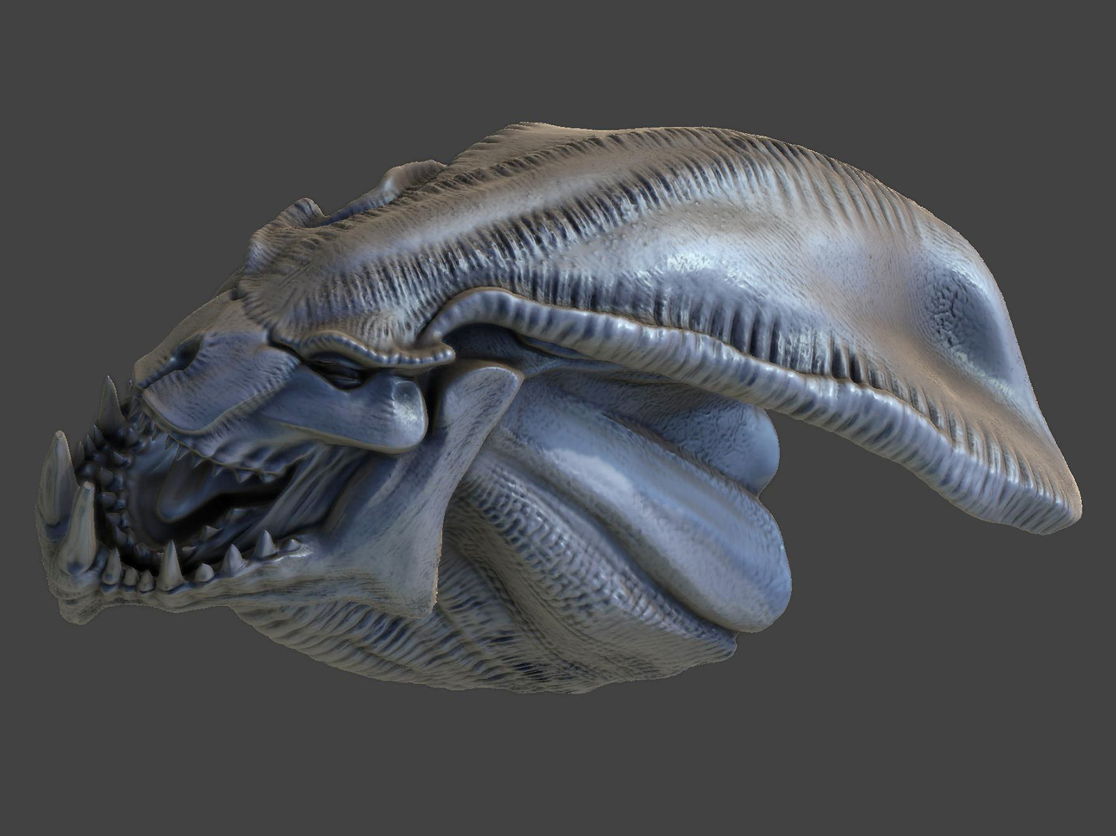 3D file Monster Head cut 👹 ・3D printable model to download・Cults