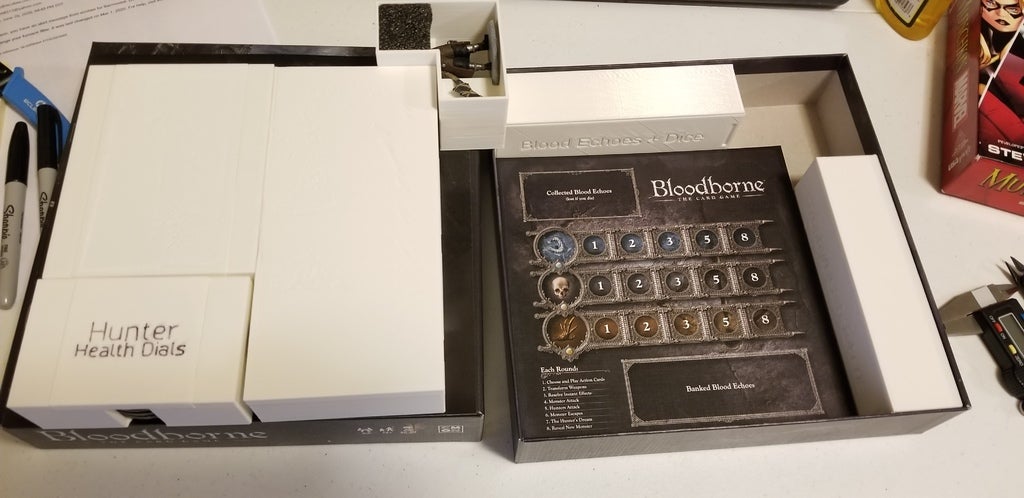 Free STL file Bloodborne Card Game (plus expansion) Organizer / Box ...