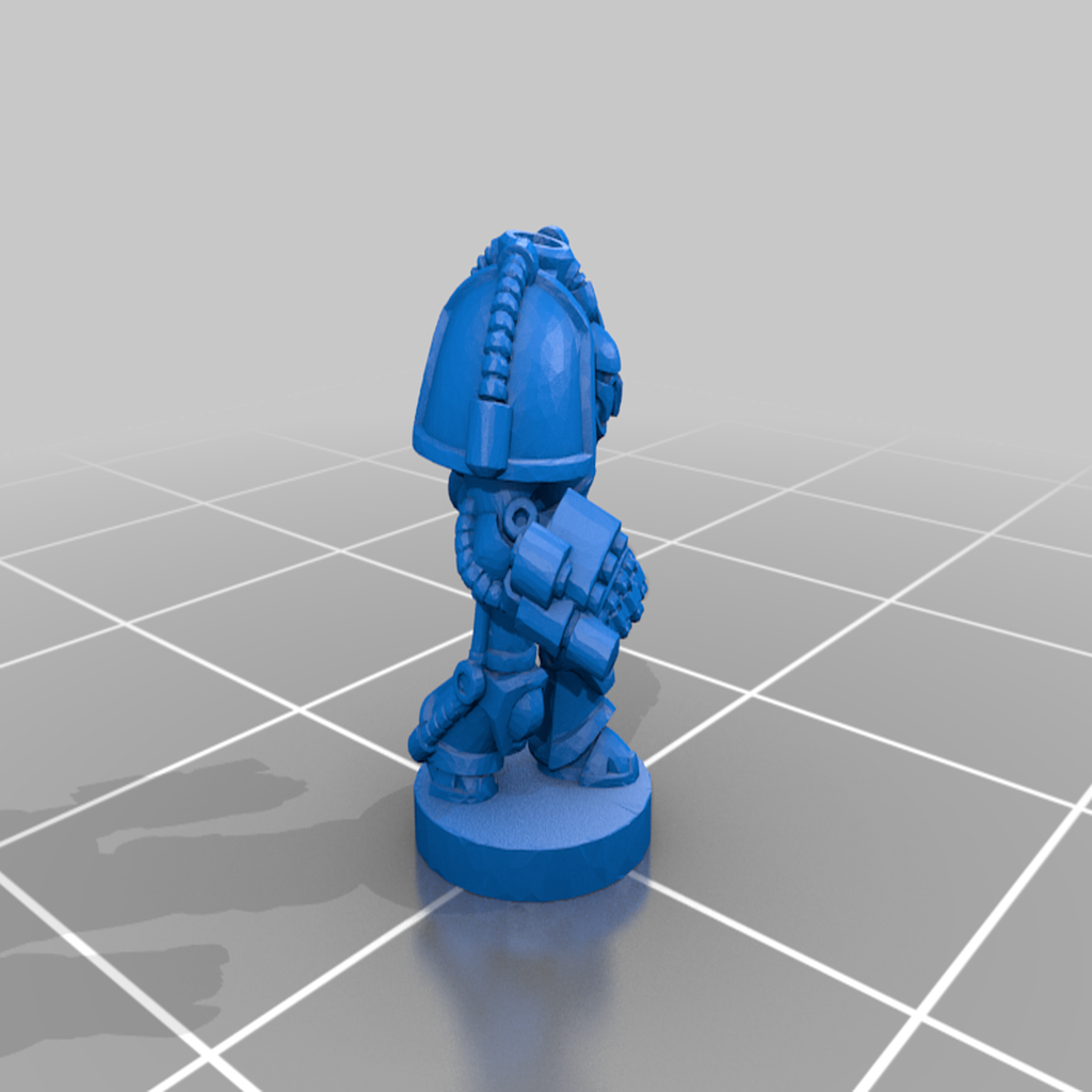 🎲 6mm Cosmo Knight, Saturn TacDread Infantry, Assault Config・Free OBJ ...