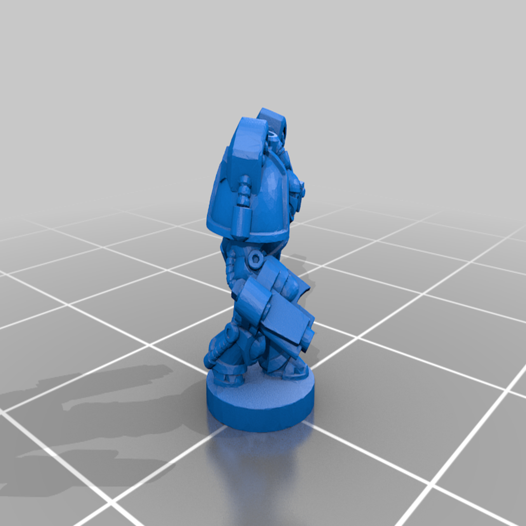 🎲 6mm Cosmo Knight, Saturn TacDread Infantry, Gunner Config・Free OBJ ...