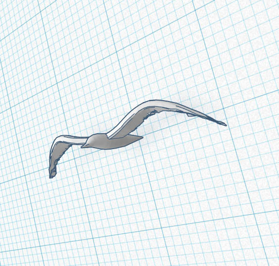 STL file seagull 🛩️ ・3D printing idea to download・Cults