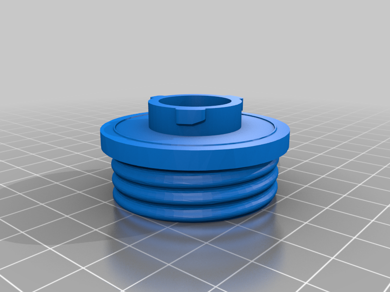 👽 40mm gas mask to 3M 3600 filter adapter.・Free 3D File for ・Cults