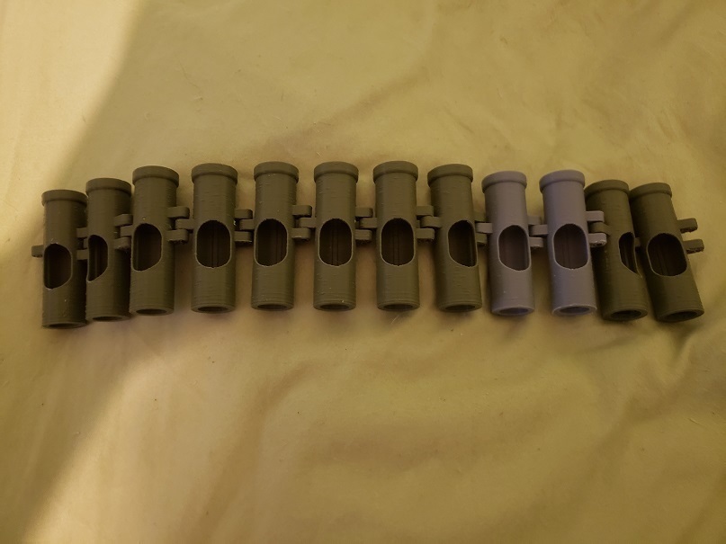 🔗 Adventure Force V Twin Minigun Belt Links・Free 3D File for ・Cults