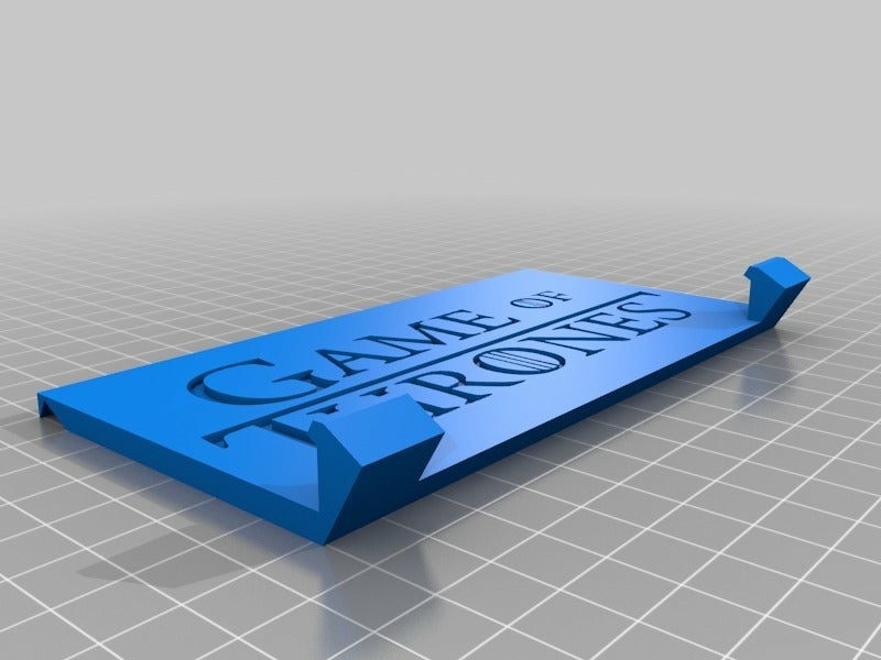 Free STL file GoT Phone Stand 📞 ・3D print design to download・Cults