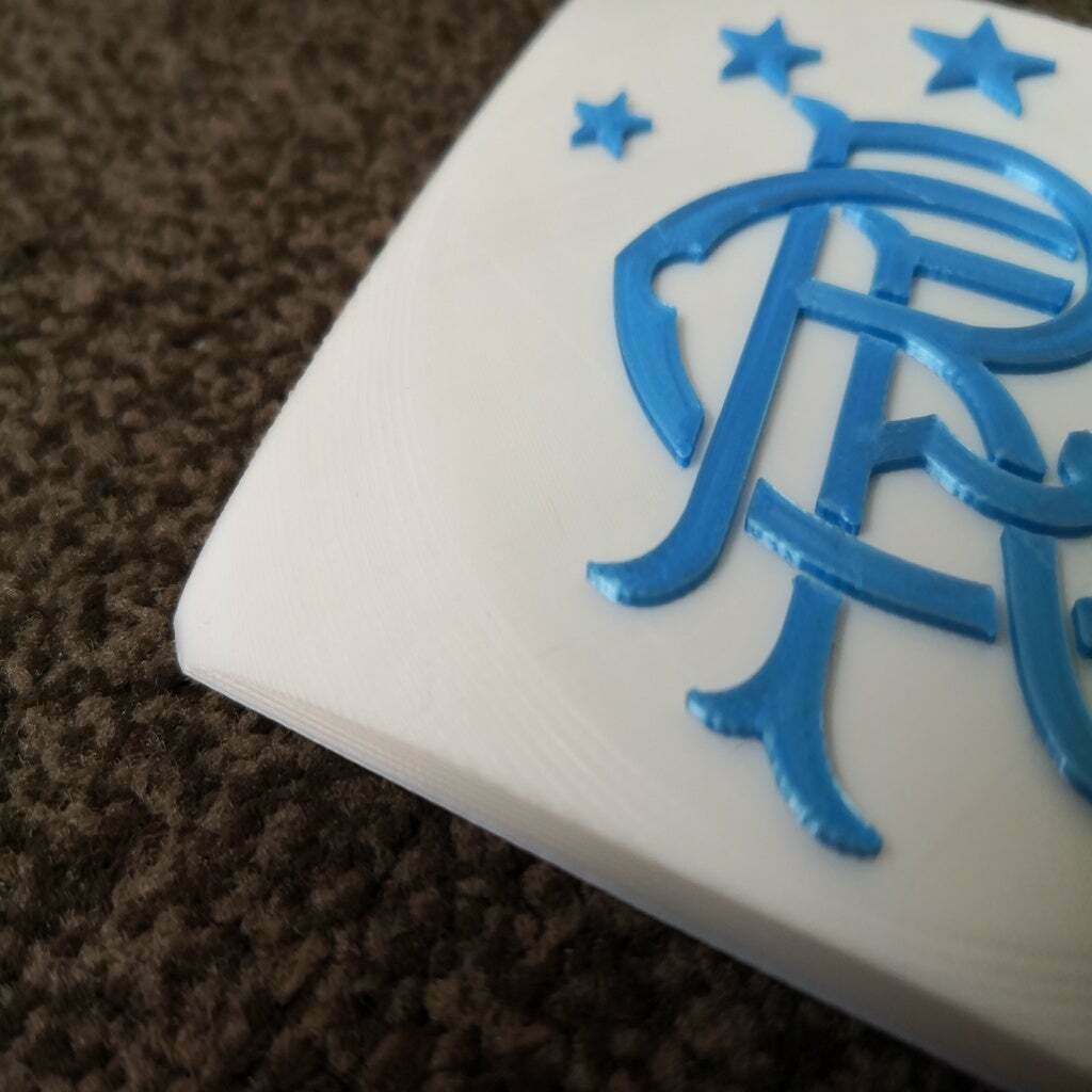 Free STL file Rangers Coaster 🏈・Model to download and 3D print・Cults