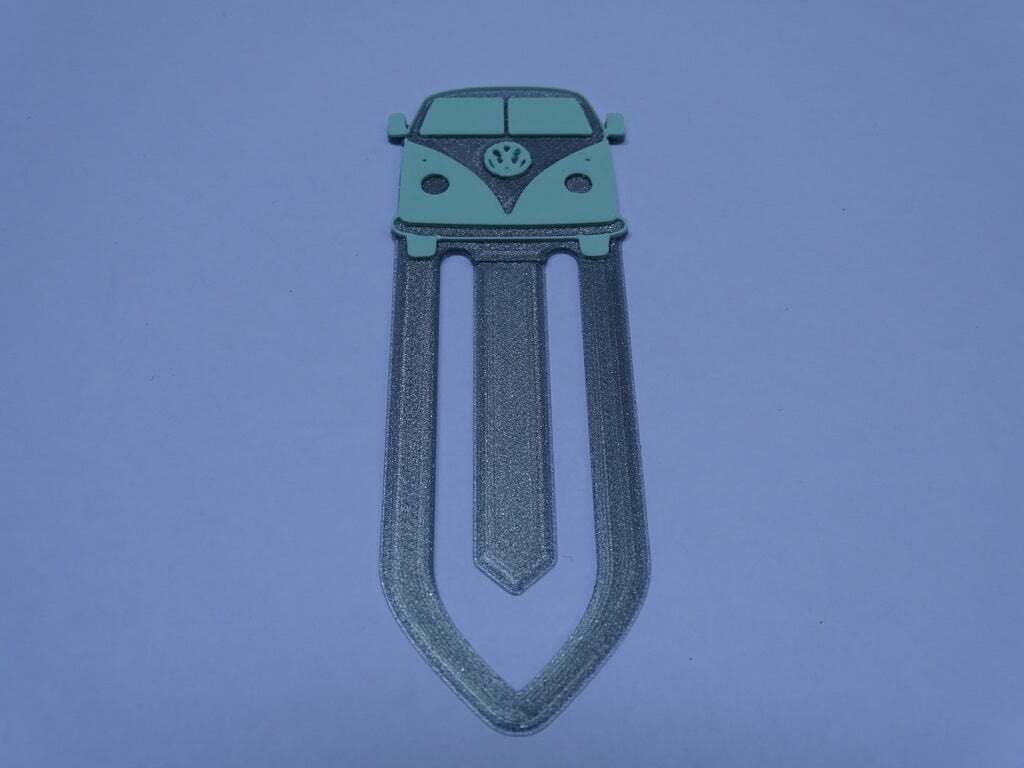 Free STL file VW Camper Bookmark 🔖 ・3D printable design to download・Cults