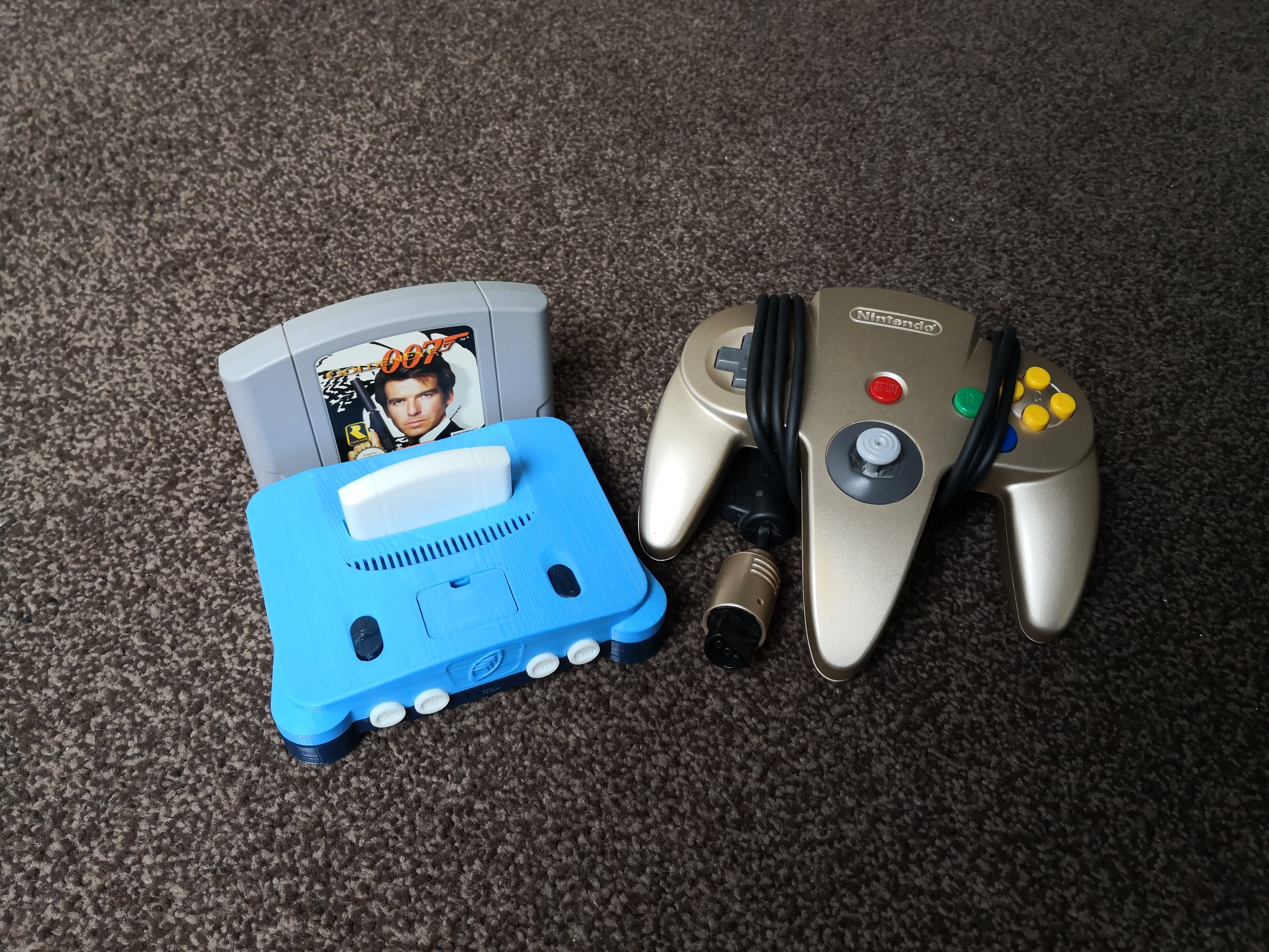 🎮 π64 (mini N64 case for RPi3 & 4)・3D Print・Cults