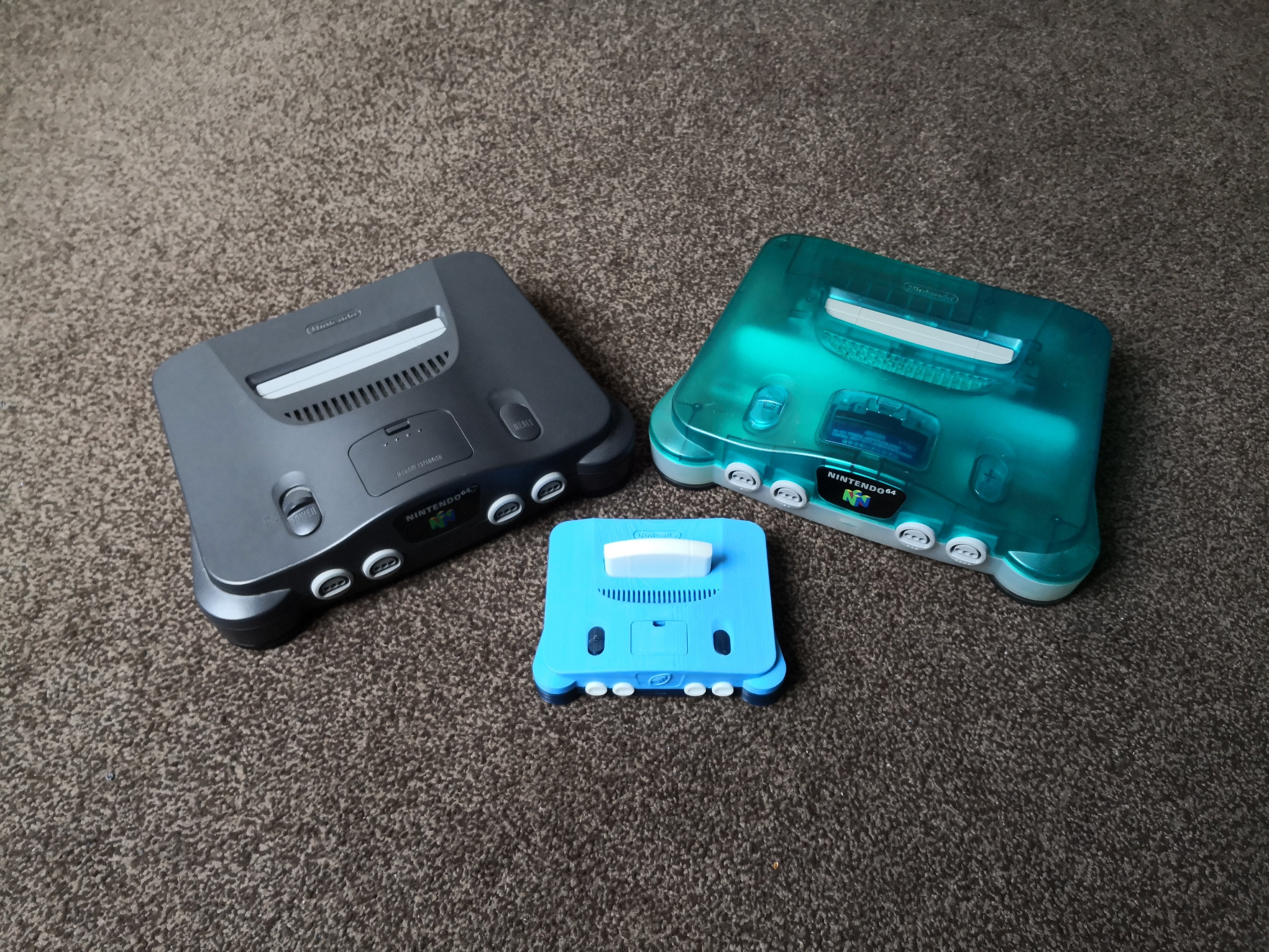 🎮 π64 (mini N64 case for RPi3 & 4)・3D Print・Cults