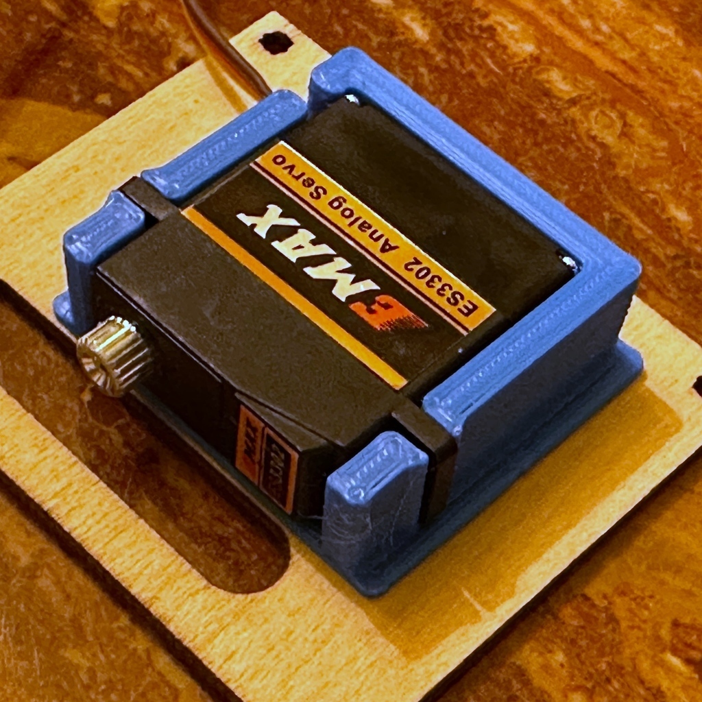 Free 3D file Servo Mount for EMax ES3302 🚁 ・3D printer design to ...