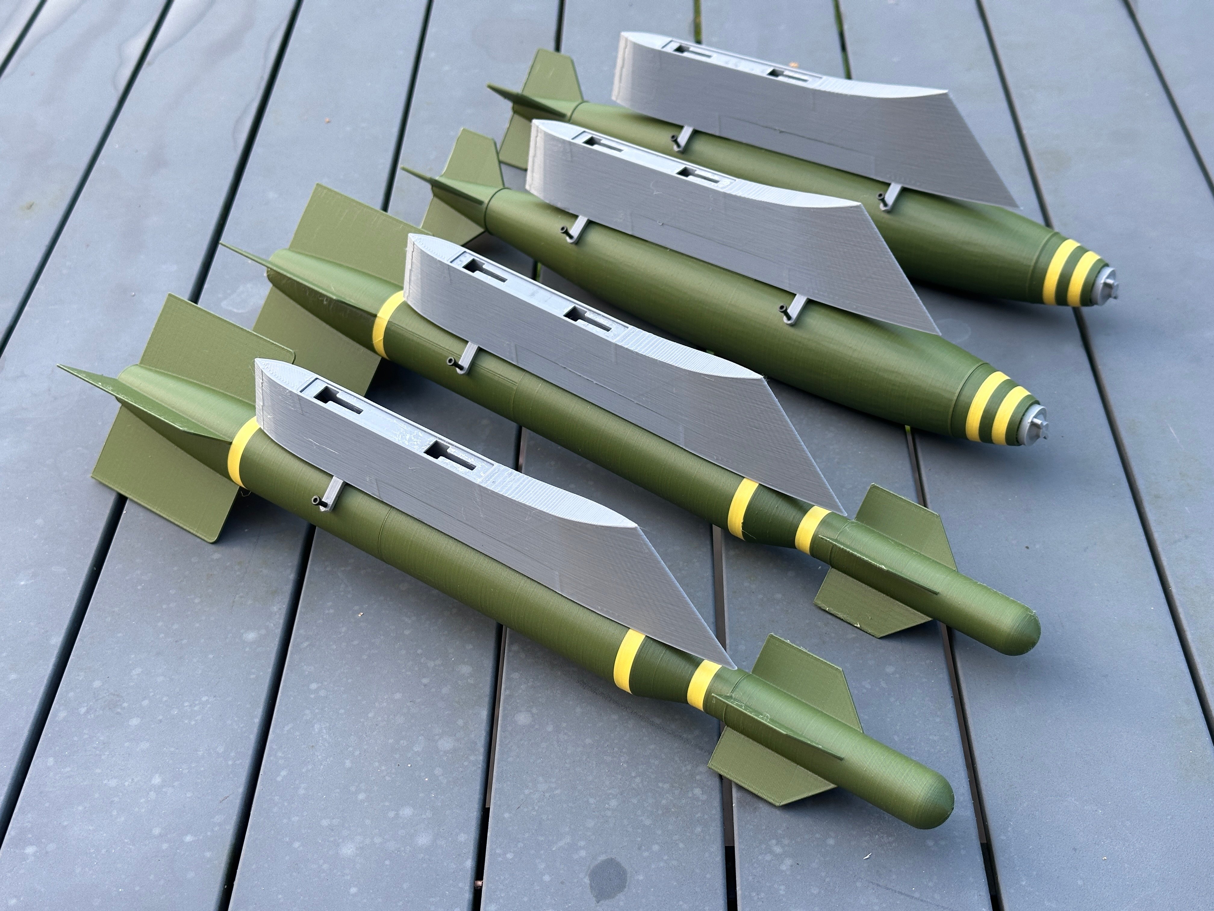 3D print Freewing Mounted GBU-12 Paveway Bomb・Cults