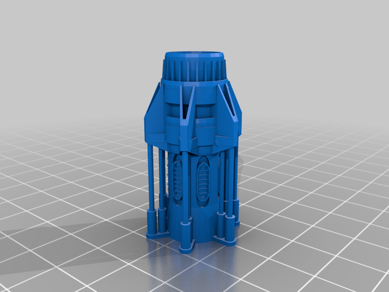 🎲 DIY - Necromunda Smelter Furnace - WH40k・Free STL File for ・Cults