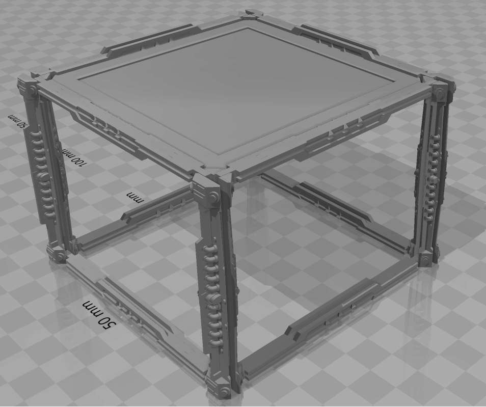Free STL file PLF - Plasteel Light (Platform) Frame - WH40k 🖼️ ・3D ...