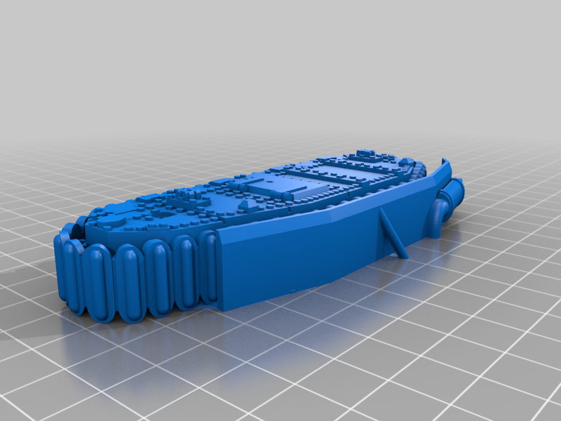 🚗 Urdeshi AT70 Reaver MBT - WH40k・Free STL File for ・Cults