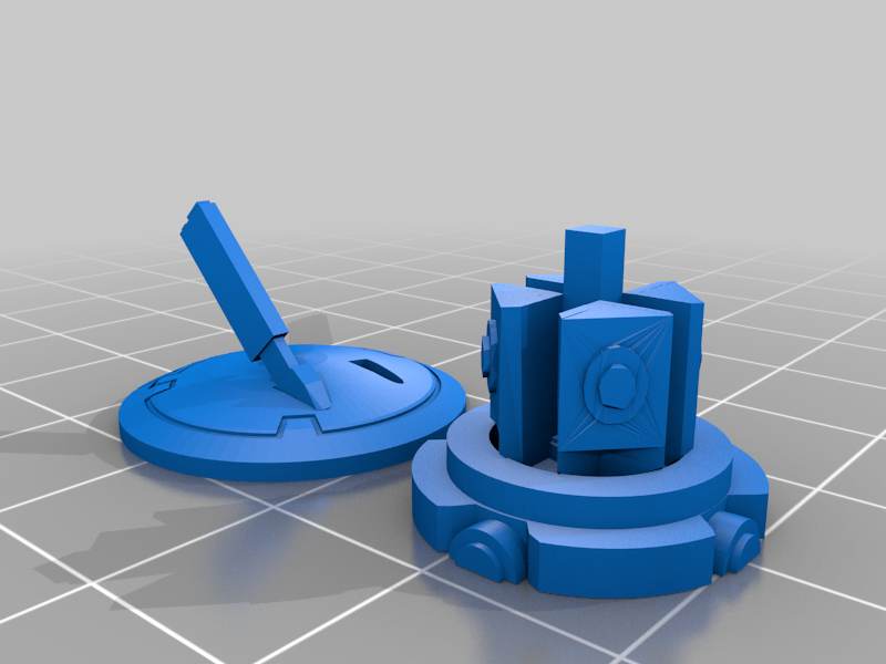 🏘️ PLF - TAU Redoubt - WH40k・Free STL File for ・Cults